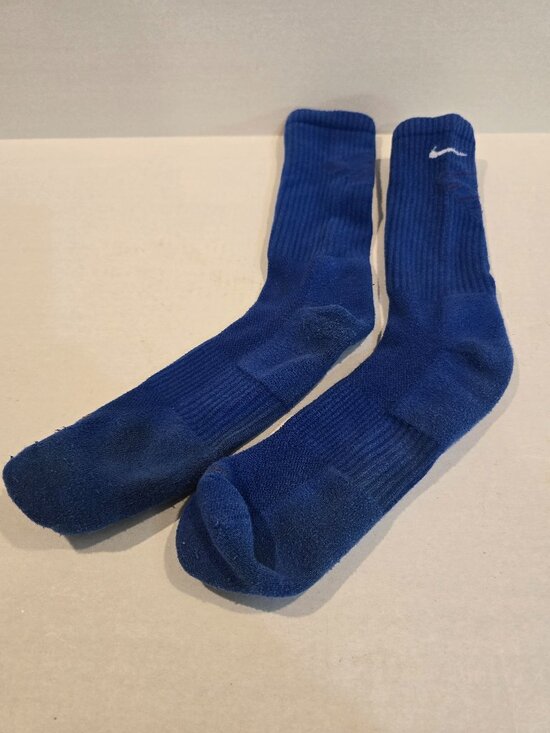Nike | Underwear & Socks | Nike Mens Socks Xl Blue White Orange Drifit ...